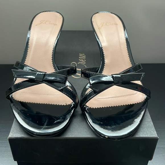 J. Crew | Shoes | J Crew Bow Mule Sandals | Poshmark